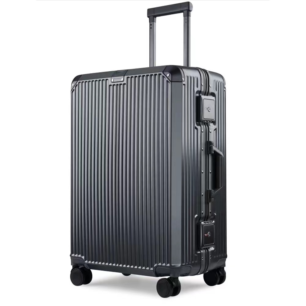 Tsa Lock Abs Pc Luggage Business Suitcase Aluminum Frame Check in ...